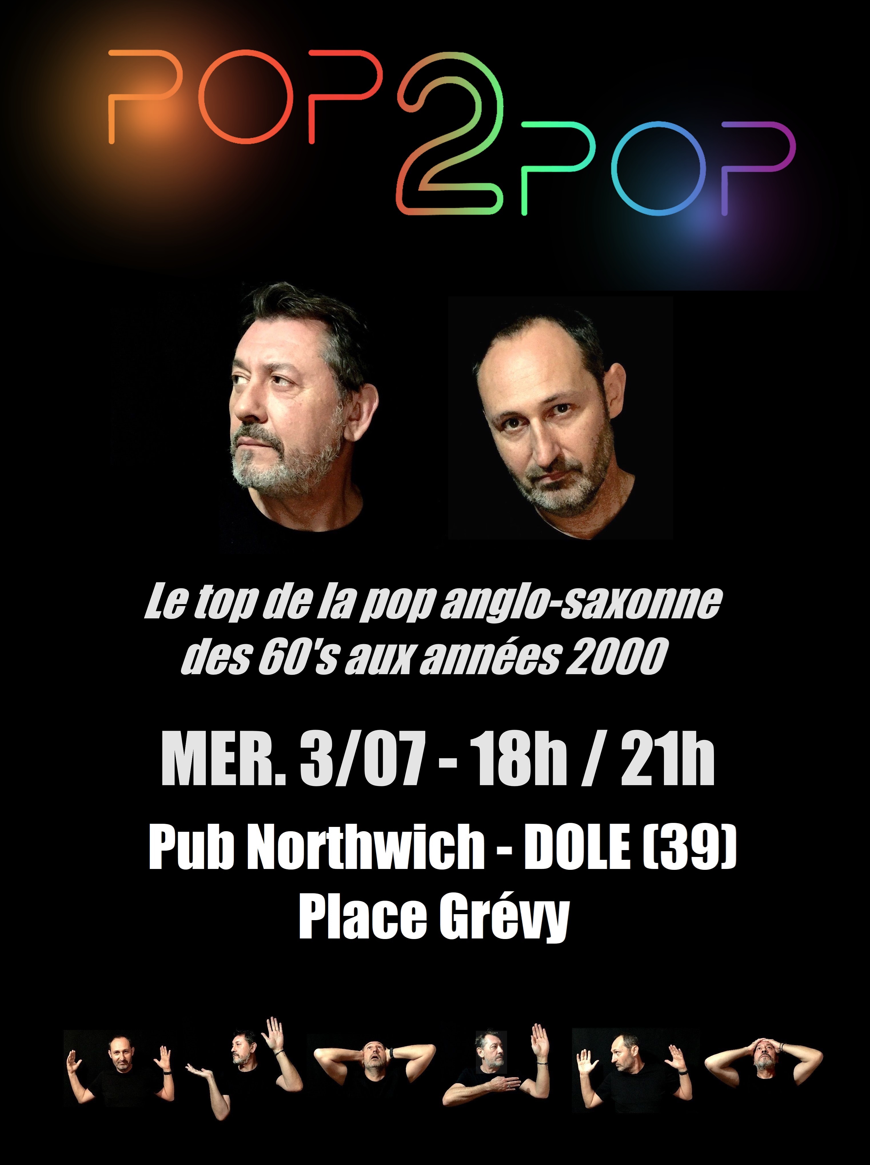 Pop2Pop en apéro-concert au Pub Northwich- Sortir a dole